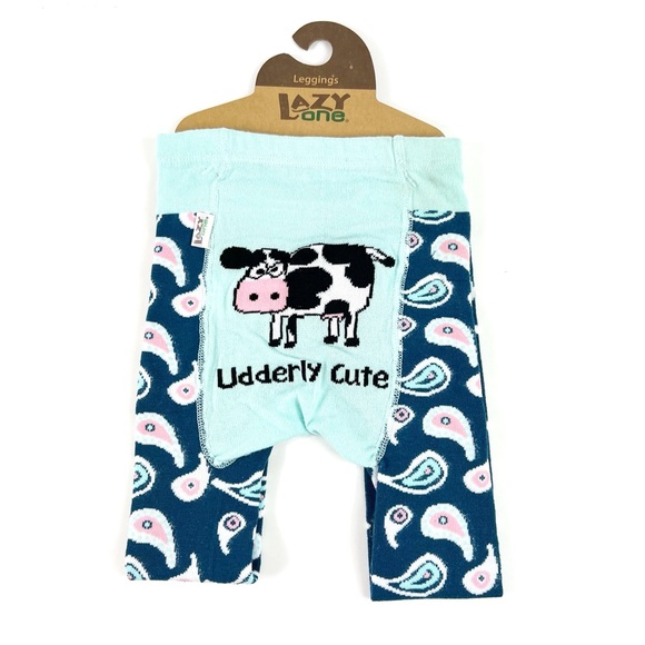 Lazy One | Bottoms | New Girls 6 Lazy One Utterly Cute Cow Leggings ...